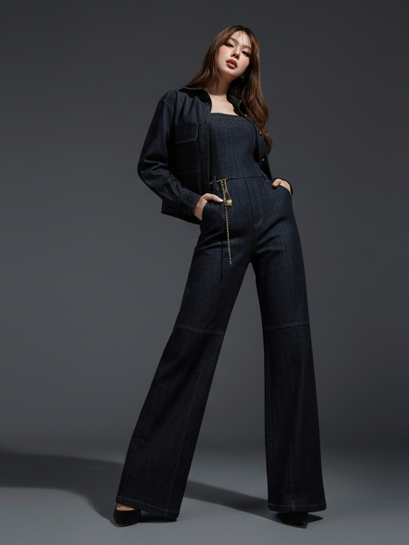 Jual RAL OOTD Dark Denim Co-Ord Set – Sharp Silhouette, Modern Edge ...