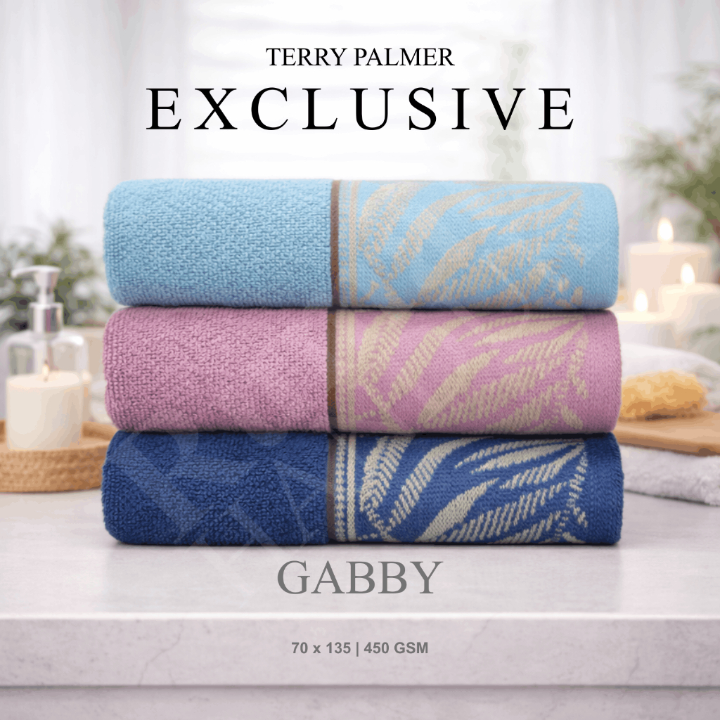 Jual Terry Palmer Handuk Mandi Dewasa Exclusive Gabby Ukuran 70 x 135 ...