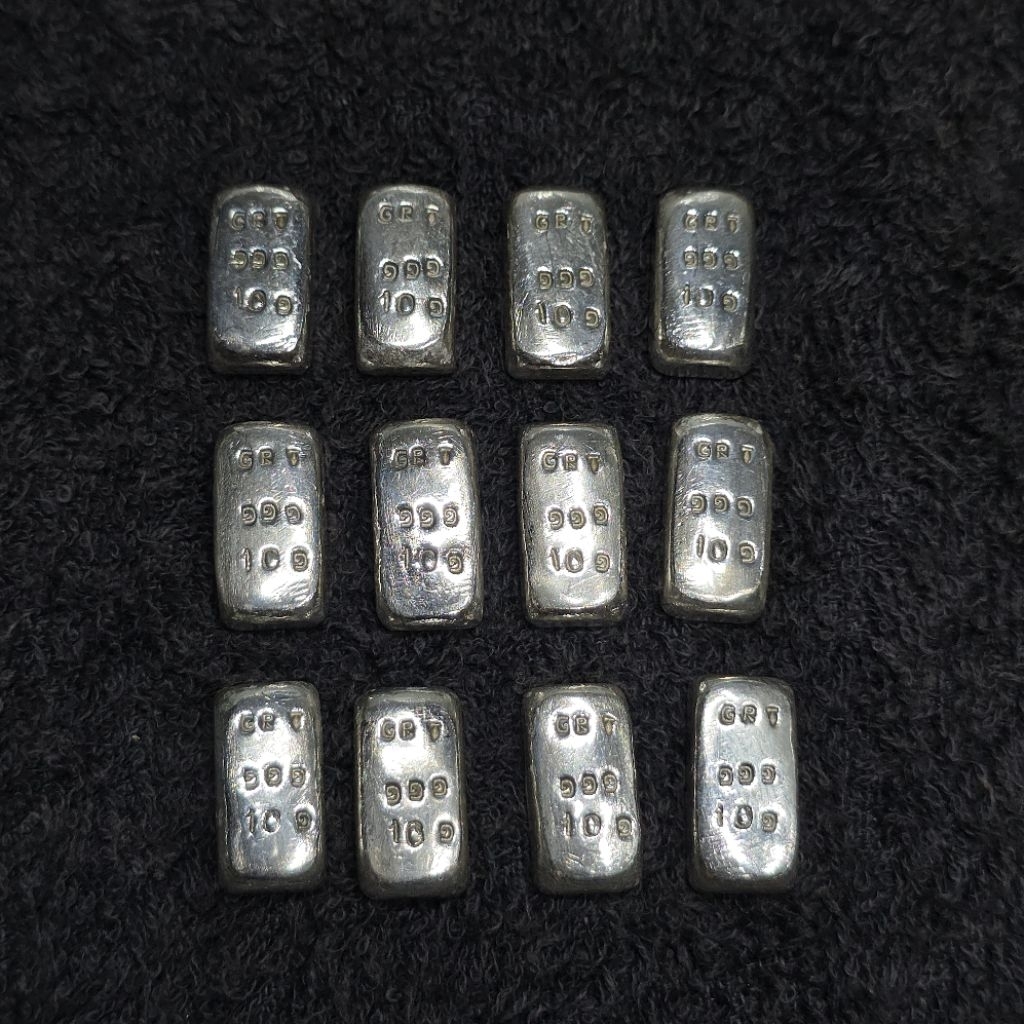 Jual perak batangan 10 gram 99,9% grt | Shopee Indonesia