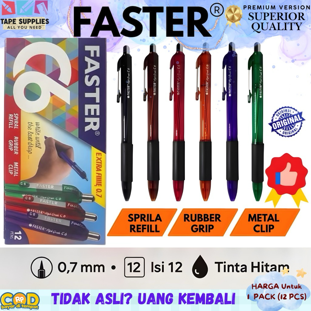 Jual Pulpen Faster Terlengkap & Harga Terbaru Juni 2026 | Shopee Indonesia