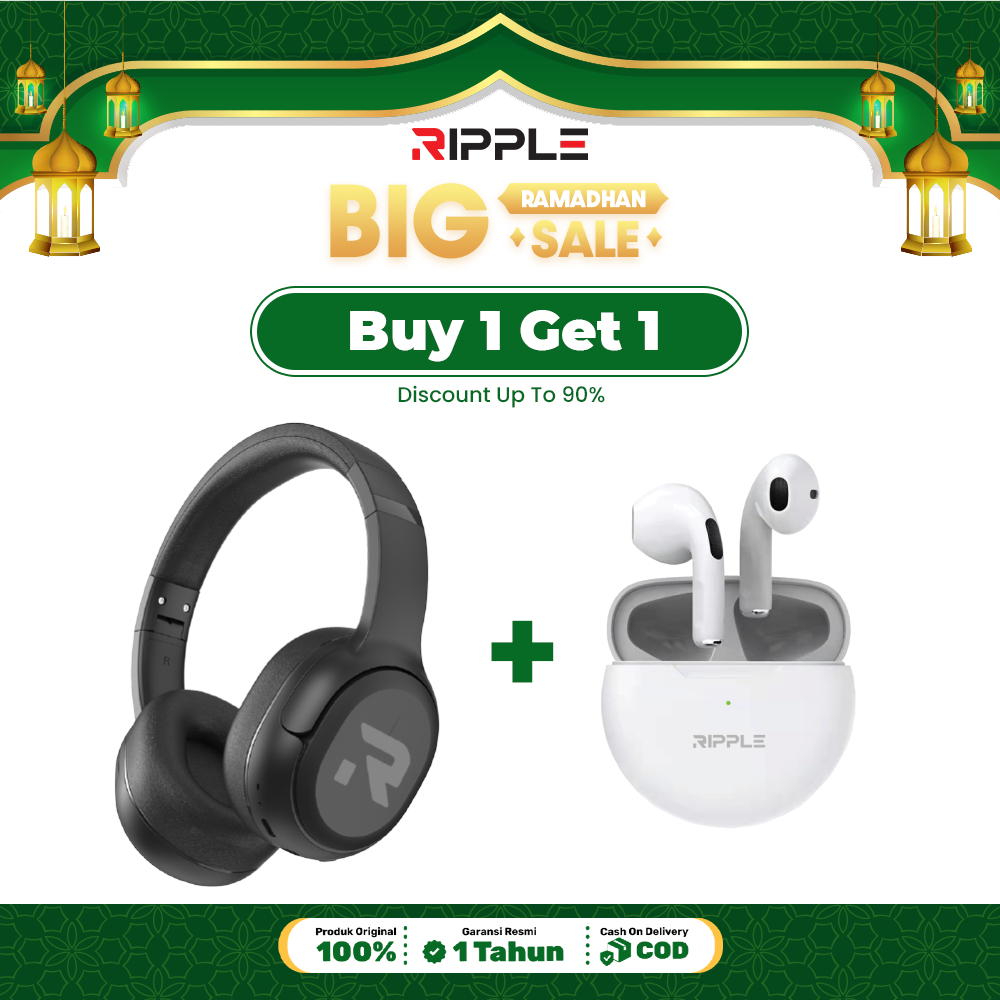 Jual Promo Buy 1 Get 1 Free Headphone Bluetooth A005+ Motion TWS ...