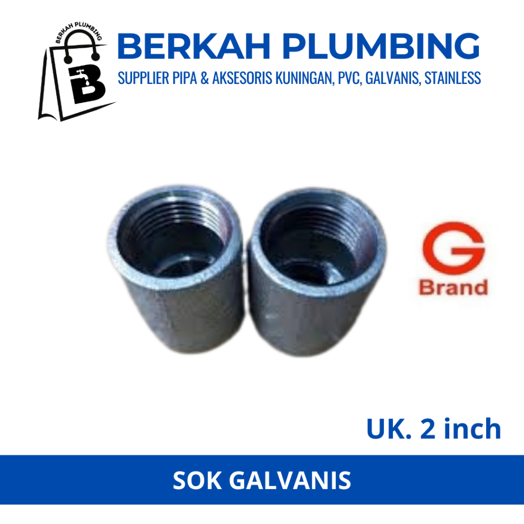 Jual Sok Besi / Galvanis / GIP 2" Inch | Shopee Indonesia