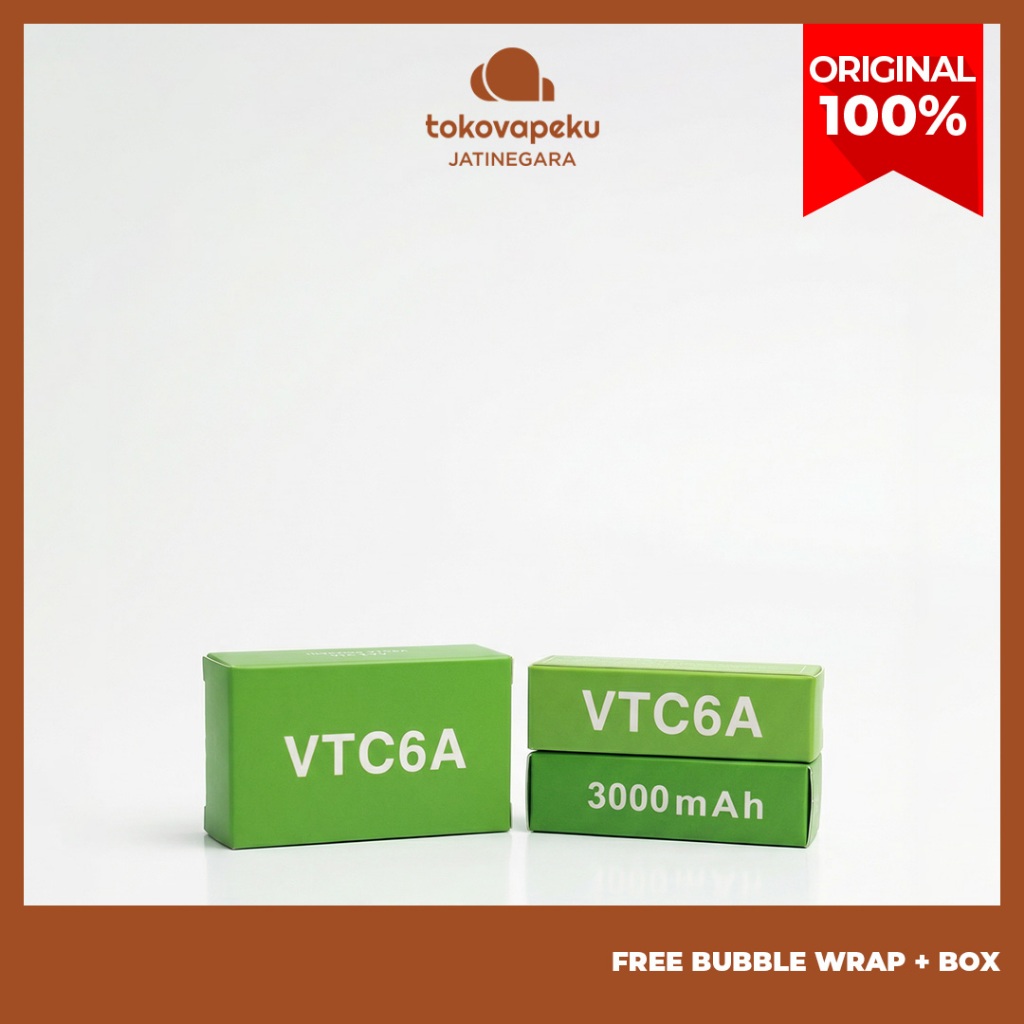 Jual SONY VTC6A BATERAI 18650 BATERRY VTC 6A AUTHEN by SONY | Shopee ...