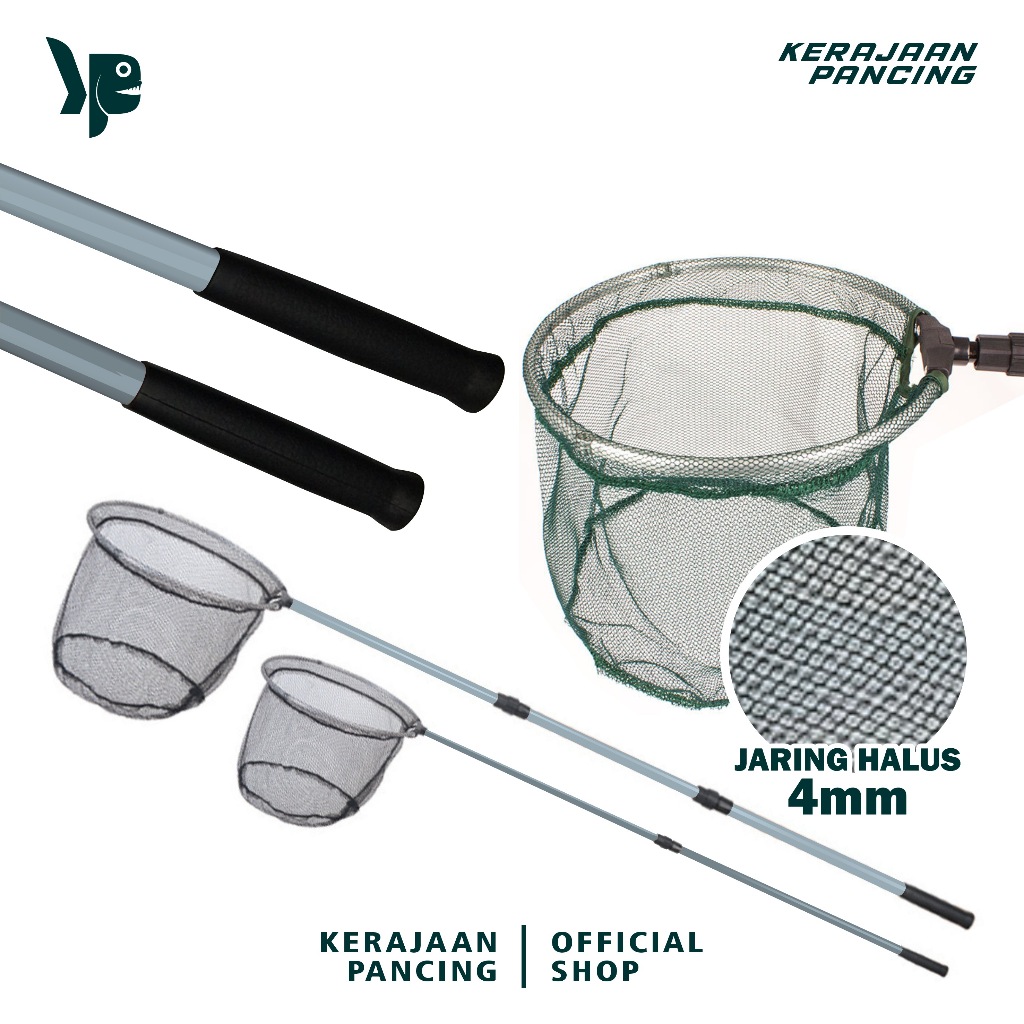 Jual Kerajaan Pancing - Tanggok Serokan Ikan Jaring Bulat Serokan ...