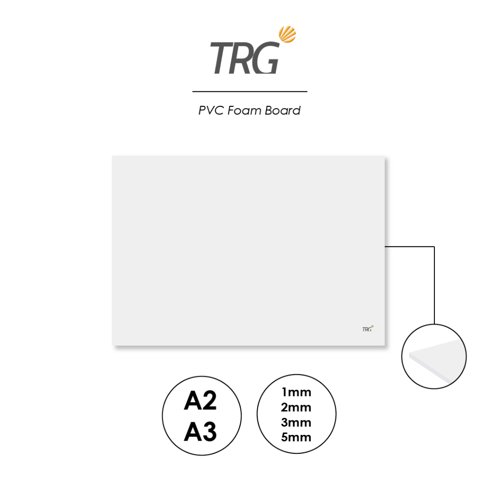 Jual TRG PVC Foam Board Tebal 1mm 2mm 3mm 5mm Ukuran A3 A2 - Papan ...