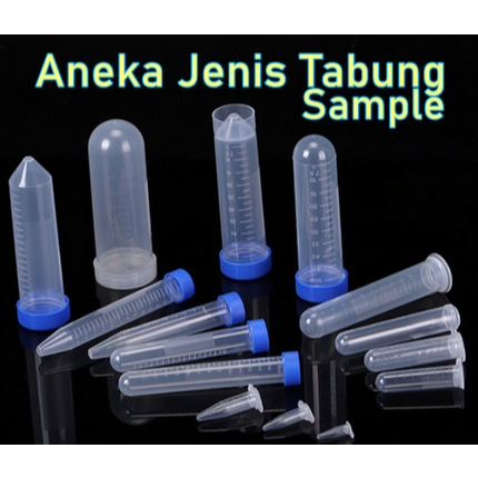 Jual Tabung Sample PP / Tabung Centrifuge Skala / Sample Cup / Tabung ...