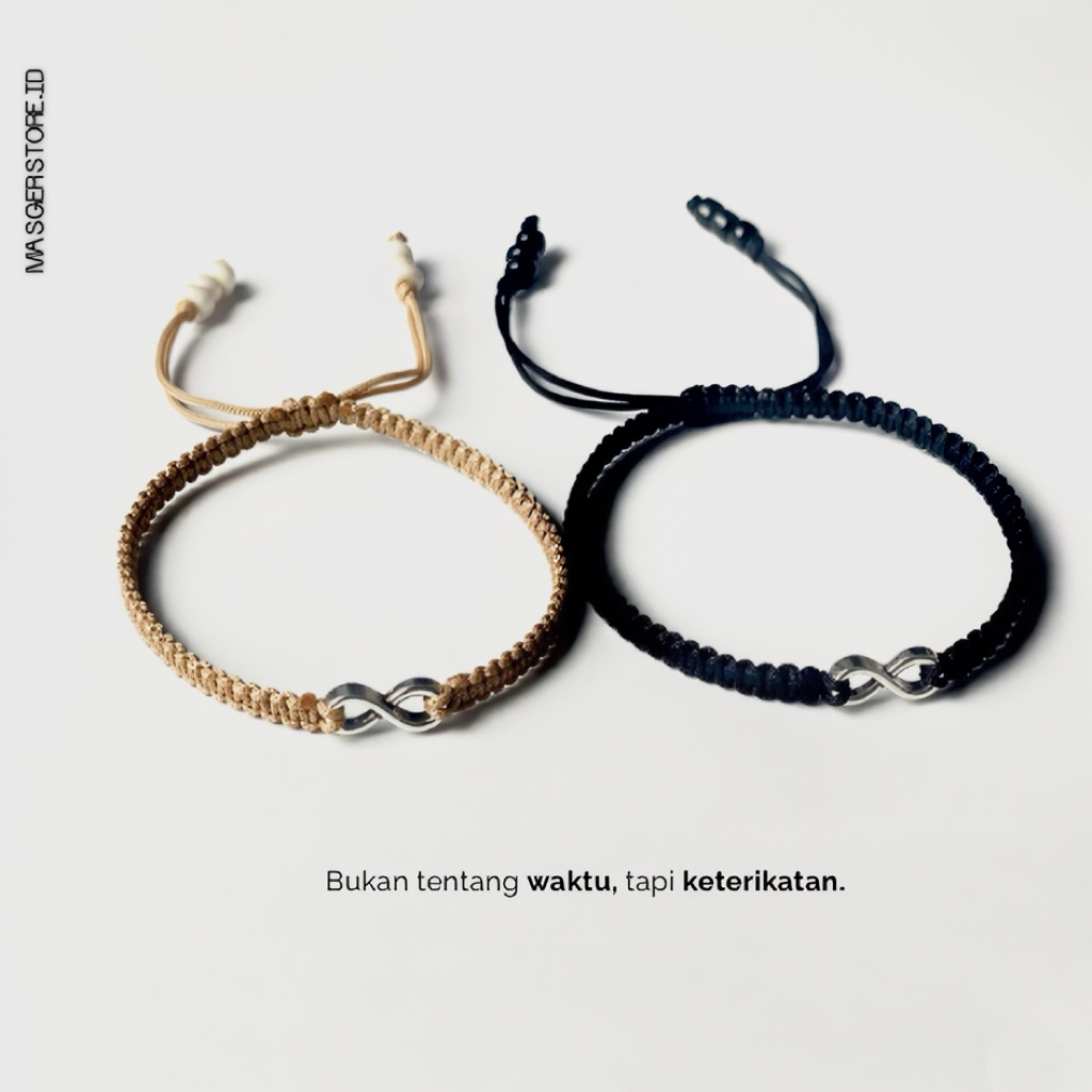Jual [Infinite] Bracelets | Gelang Pasangan Gelang Infinite Gelang ...