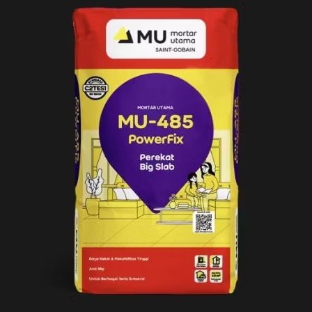 Jual MU 485 PowerFix Perekat Big Slab 25Kg | Shopee Indonesia