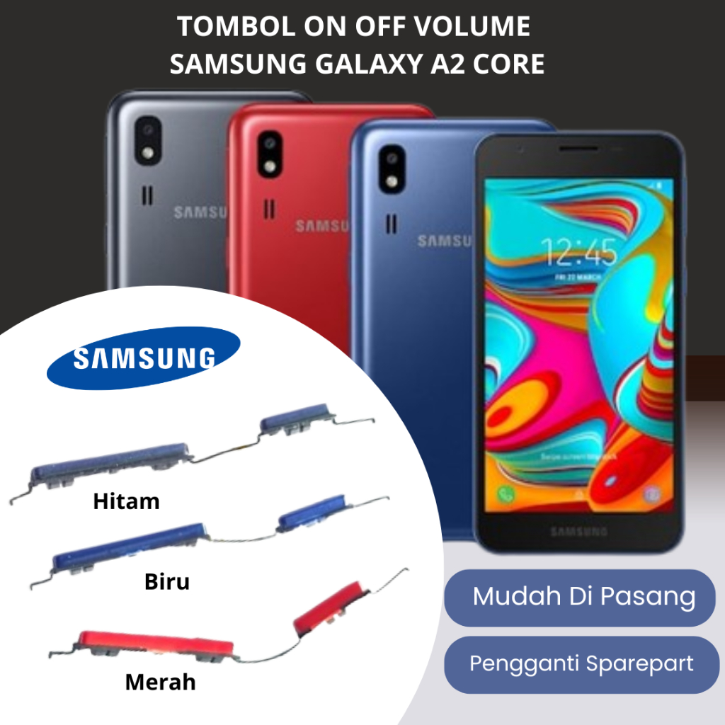 Jual Tombol Luar Button Power Lock On Off Volume Naik Turun SAMSUNG ...