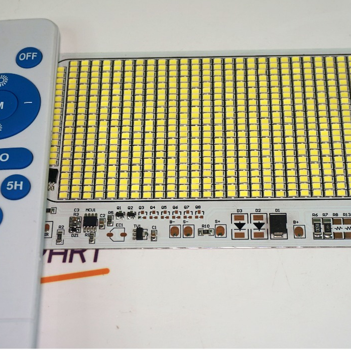Jual papan Led 2835 dengan remote input 3.7v - 4.2v 18650 DIY lampu ...