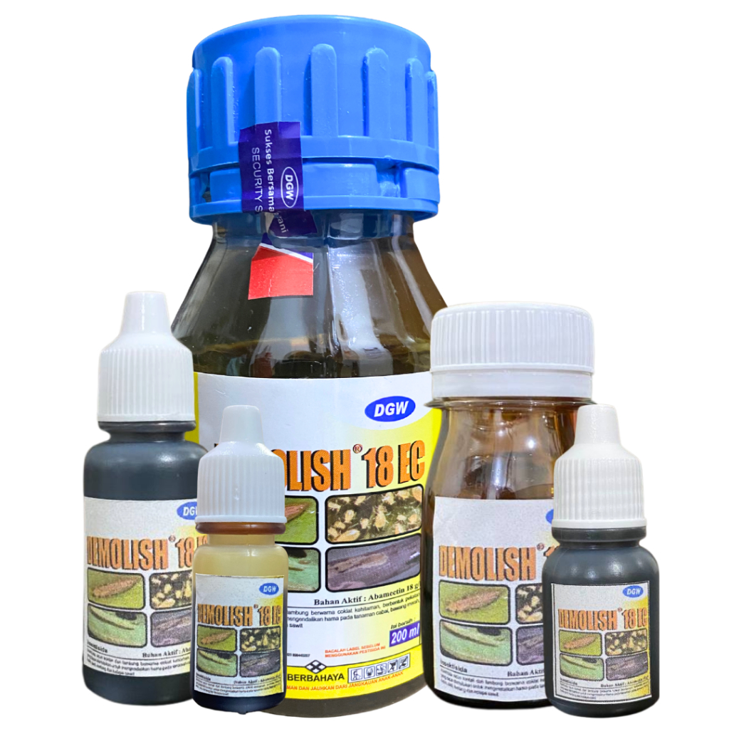 Jual Insektisida DEMOLISH 18 EC Kemasan 5ml / 10 ml / 20 ml / 30 ml ...