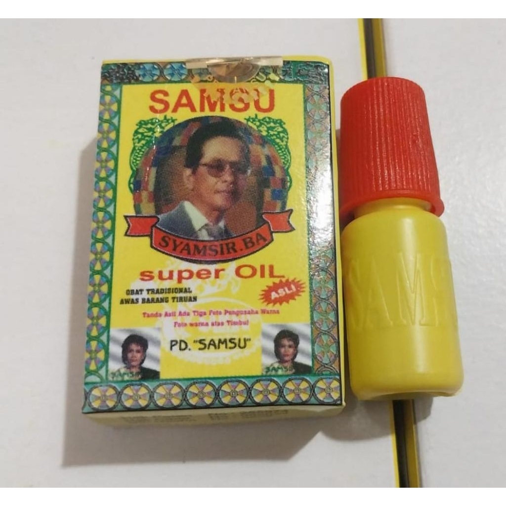 Jual obat oles pria tahan lama samsu oil / harga 1 botol pelastik ...