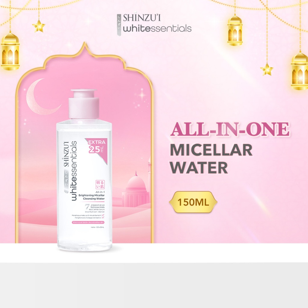 Jual Shinzui Whitessentials All in One Brightening Micellar Water ...