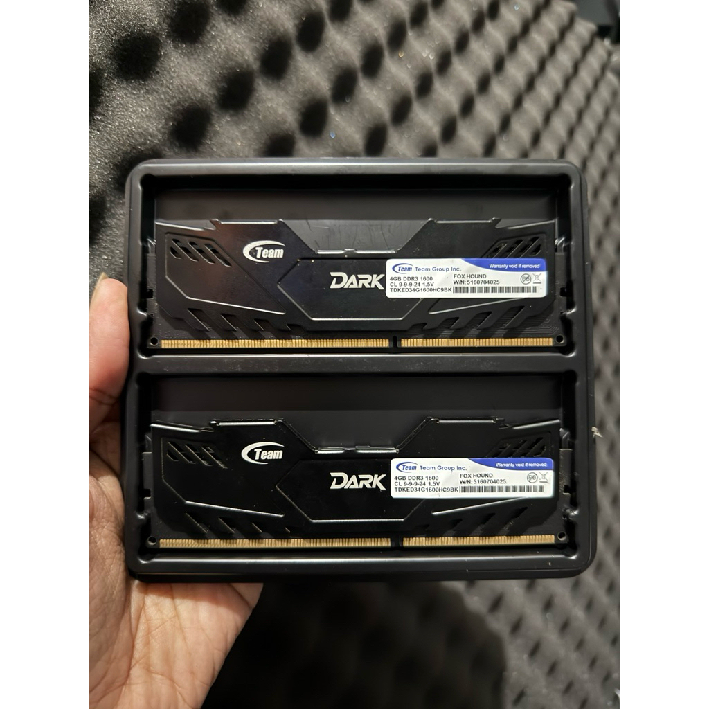 Jual RAM Team Dark DDR3 kit 8GB 4x2 Dual Channel | Shopee Indonesia