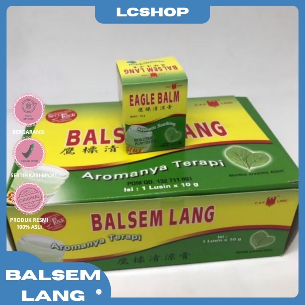 Jual Balsem Lang ( 1 Box = 12pcs ) | Shopee Indonesia