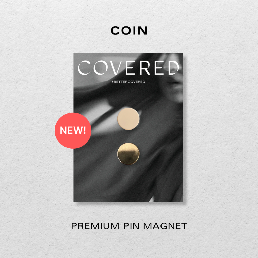 Jual Covered Official - COIN PIN MAGNET (Set 2) | Peniti Hijab ...