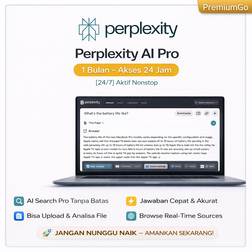 Jual Perplexity Ai Terlengkap & Harga Terbaru Mei 2026 | Shopee Indonesia