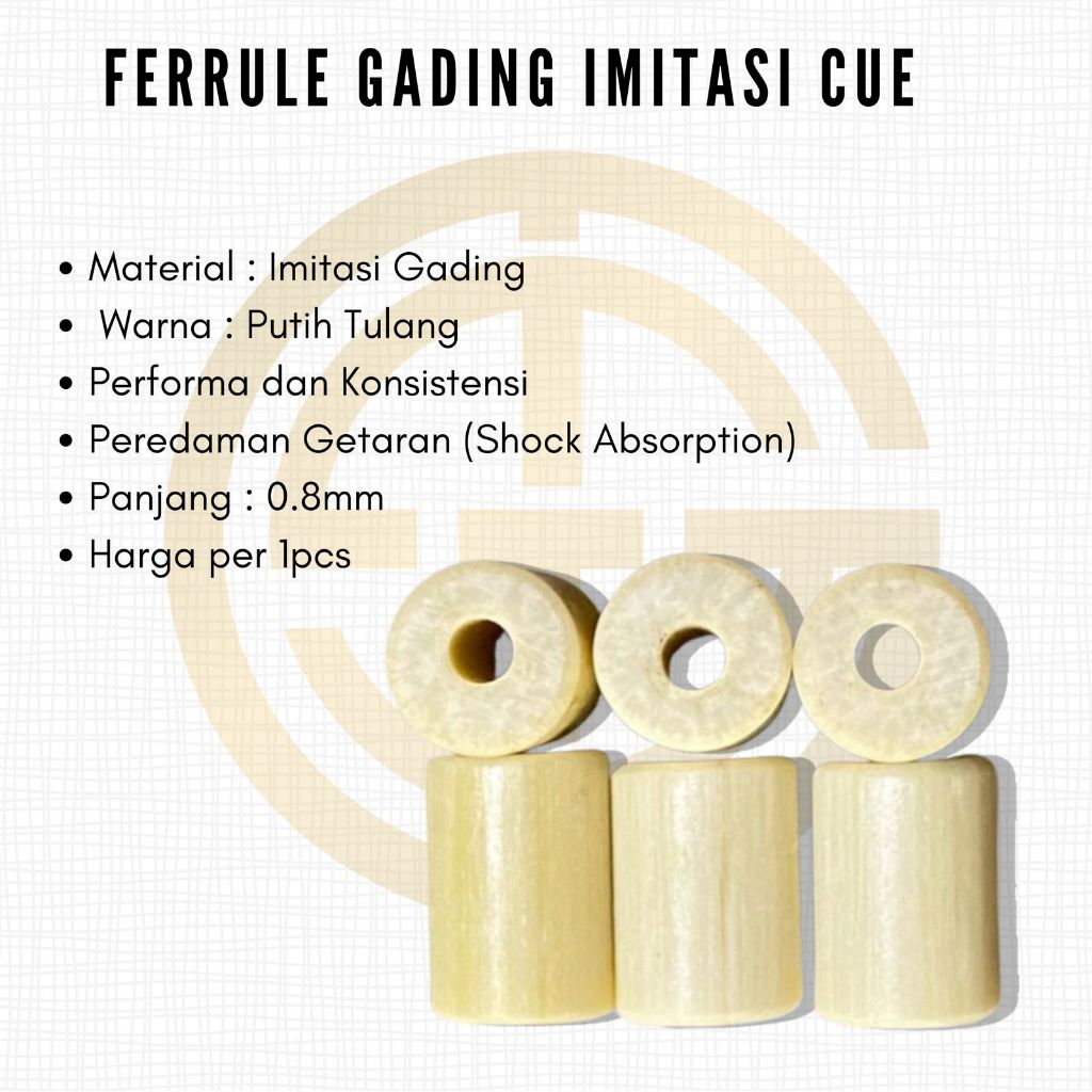 Jual Ferrule Billiard Gading Imitasi | Shopee Indonesia