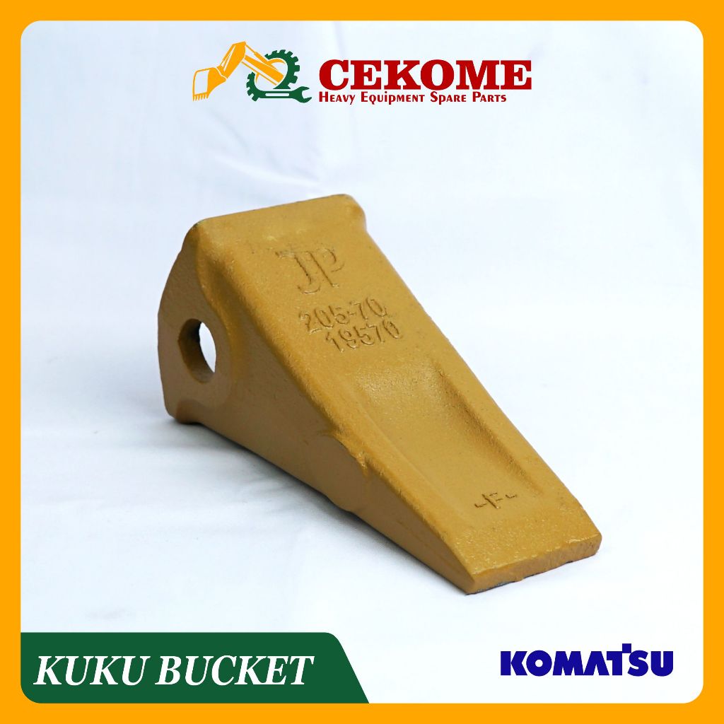 Jual Kuku Bucket Excavator Komatsu PC200 JP Parts Standar Tooth Bucket ...
