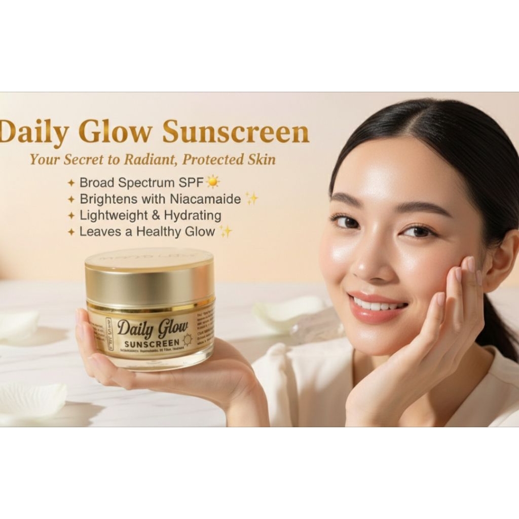 Jual TBT Glow Daily Glow Sunscreen Mencerahkan dan melindungi kulit ...
