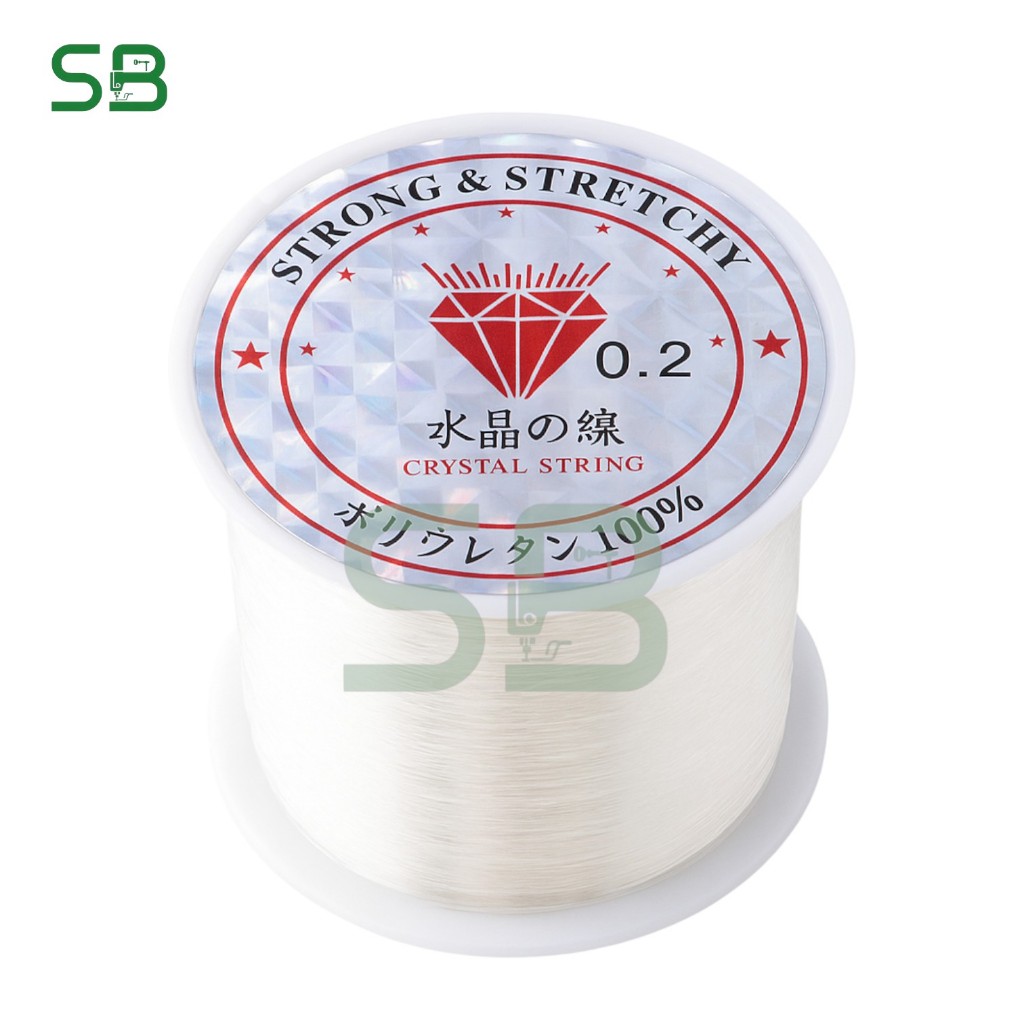 Jual Benang Jahit Payet Benang Nilon Benang Tasi Crystal String ...