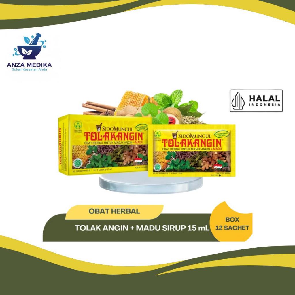 Jual Tolak Angin Cair 12 Sachet/Box – Obat Masuk Angin Herbal, Jaga ...