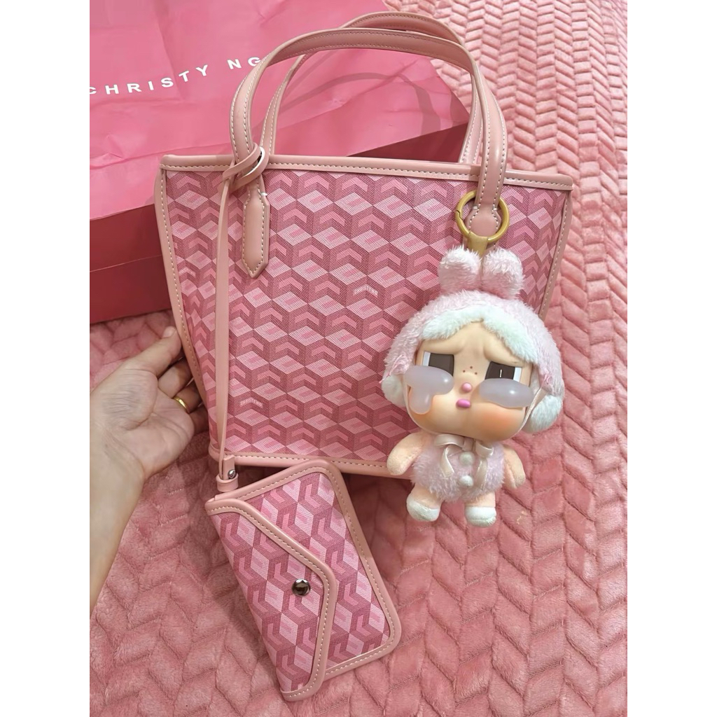 Jual Tas ChristyNg mini russo pink (preloved) | Shopee Indonesia