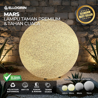 Jual Mars Ellogrin 40 50 60 70 cm | Lampu Taman bola waterproof | Lampu Dekorasi Modern Bulat ...