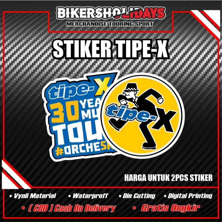 Jual Stiker Band Indonesia - Tipe X | Shopee Indonesia