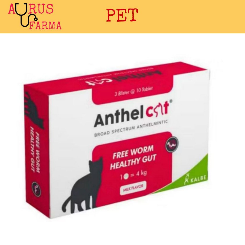 Jual ANTHEL CAT - Obat Cacing Untuk Kucing | Shopee Indonesia