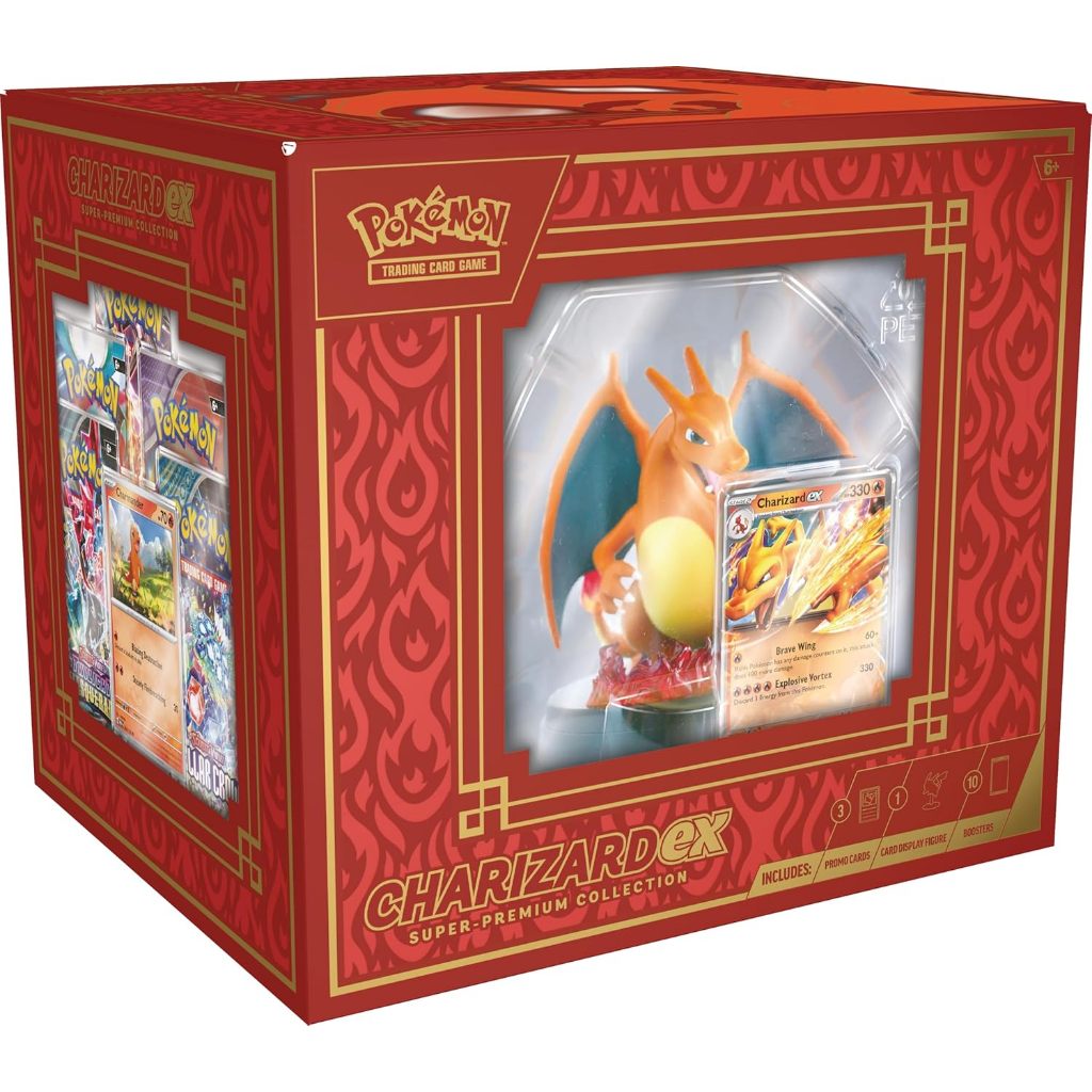 Jual Pokmon Tcg: Charizard Ex Super-Premium Collection (3 Foil Promo ...