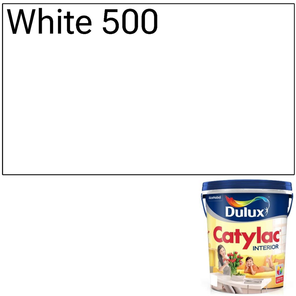 Jual DULUX CATYLAC INTERIOR RM 5KG Putih 500 Cat Dinding Tembok Dalam ...