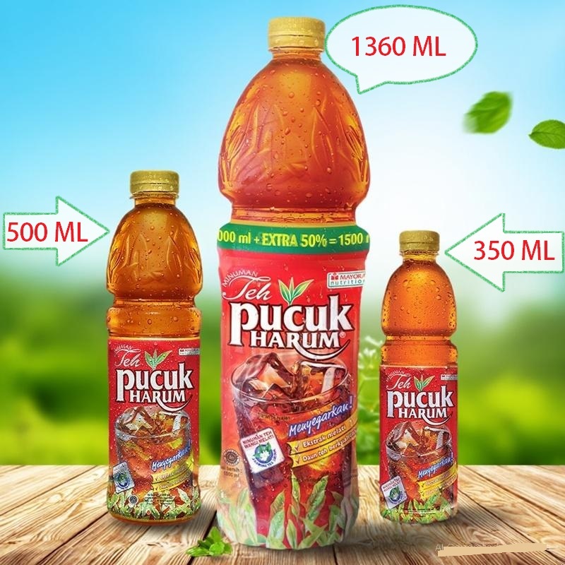 Jual Teh Pucuk Harum Jasmine all produk teh pucuk 350 ml teh 500 ml teh ...
