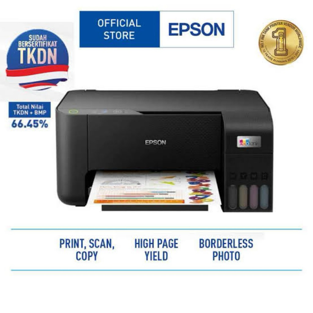 Jual Printer Epson L3211 Eco TankPrint Scan Copy All in One | Shopee ...