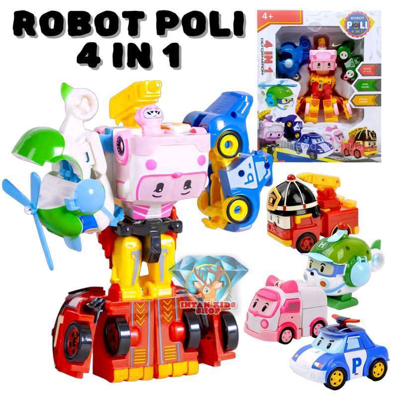 Jual MAINAN ROBOT TRITAN 3 IN 1 UK 28CM MAINAN MOBIL MOBILAN BISA RUBAH ...