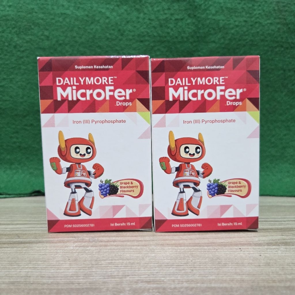 Jual Dailymore Microfer Drop Suplemen Tambah darah anak | Shopee Indonesia