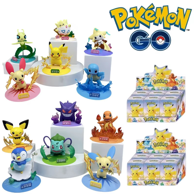 Jual Jual SATUAN Blind Box Pokemon Figure model Funism diorama pikachu ...