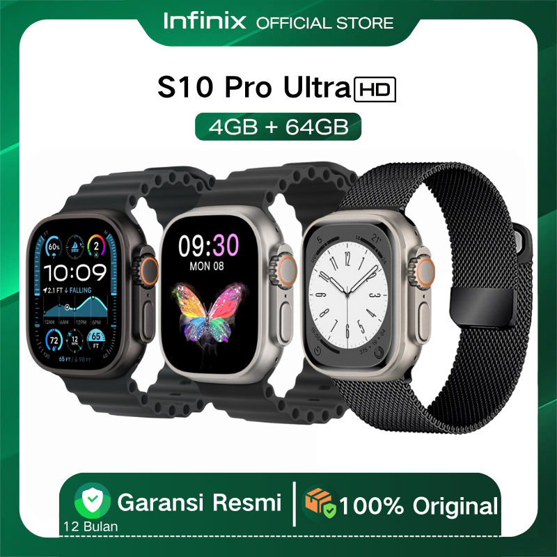 Jual Infinix Smartwatch S10 Pro Ultra Max Series10 49MM Smart Watch Men ...