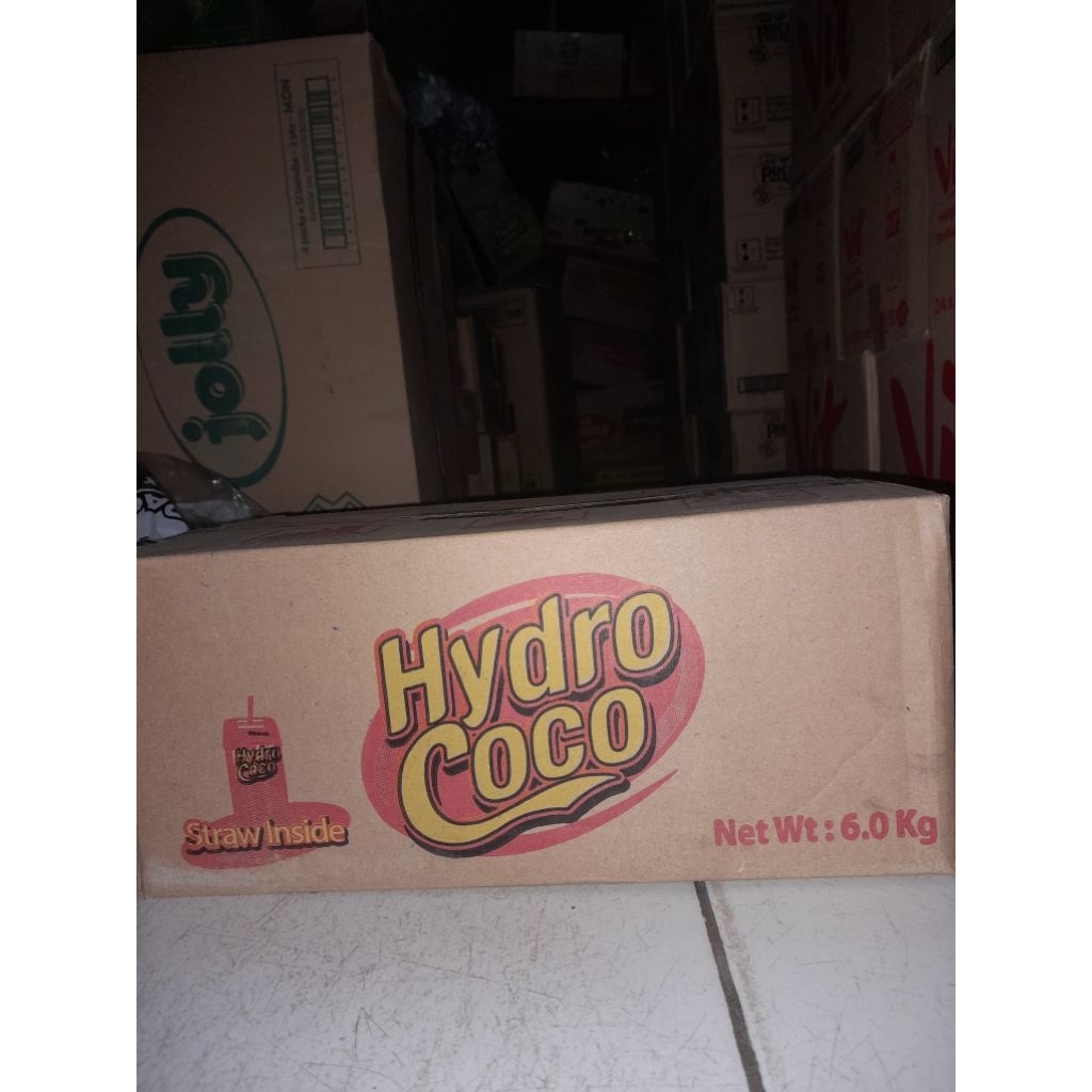 Jual Hyrdro Coco 250 ml 1 Dus isi 24 pcs/ Minuman Hydro coco 250 ml ...