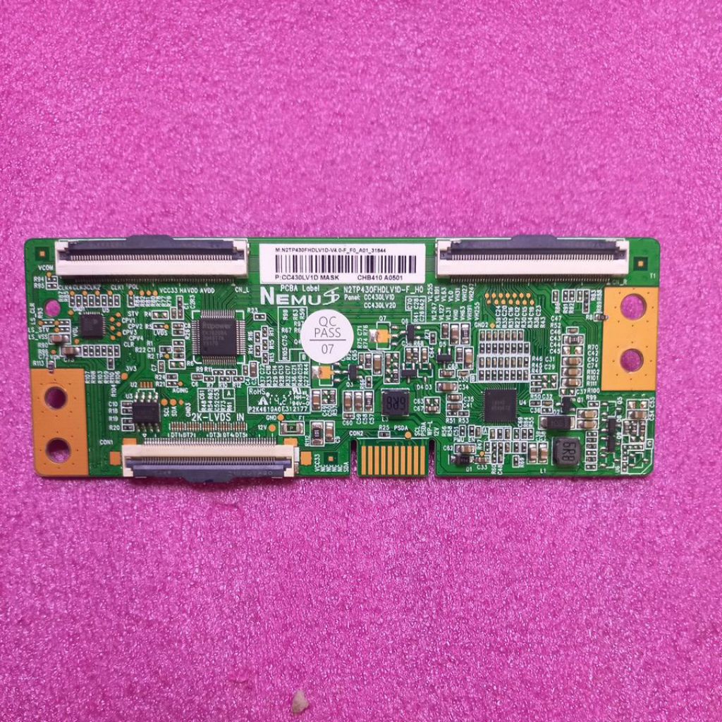 Jual Ticon Tcon Tikon Tv Led 43INC NEMUS CC430LV1D Panel PANDA | Shopee ...