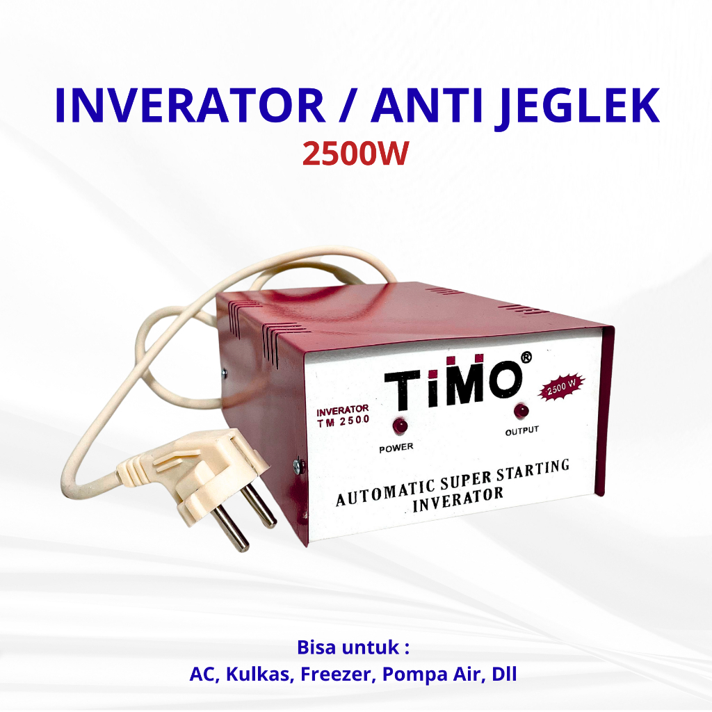 Jual Inverator 2500W Penghemat Listrik Anti Jeglek TIMO | Shopee Indonesia