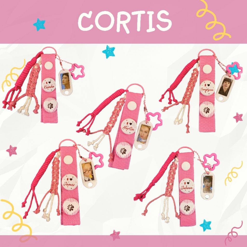 Jual CORTIS KEYCHAIN BAGCHARM WEBBING PIN KPOP | Shopee Indonesia