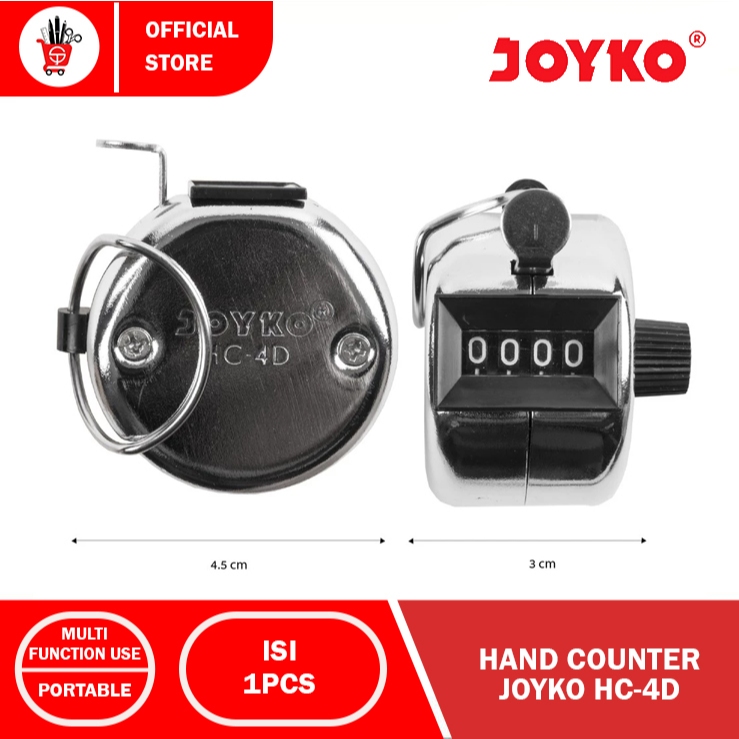 Jual Hand Counter Alat Hitung Joyko HC-4D (1PCS) | Shopee Indonesia