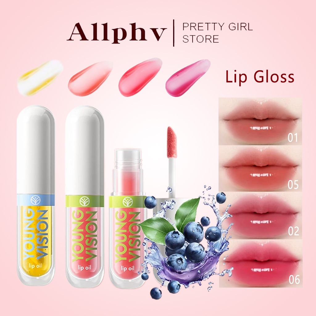 Jual Allphv Colorful Fruity Lip Gloss Lip Serum | Serum Bibi - Bibir ...