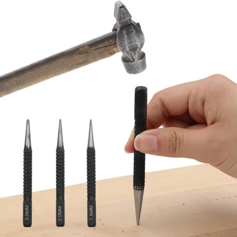 Jual Metal Drill Pointer Set 3PCS Membuat Titik Awal Bor yang Tepat ...
