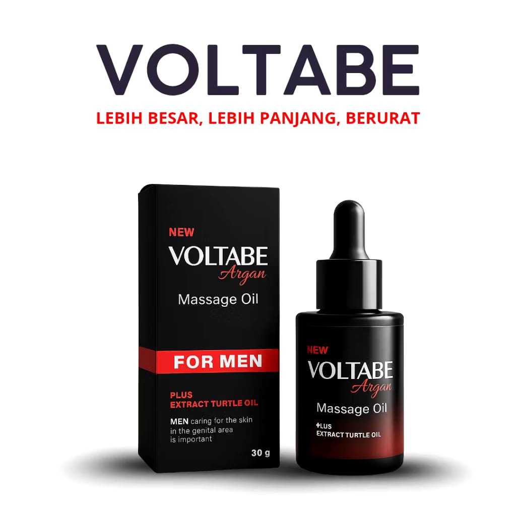 Jual VOLTABE ARGAN MASSAGE OIL PEMBESAR DIJAMIN 100%ORIGINAL TANPA EFEK ...
