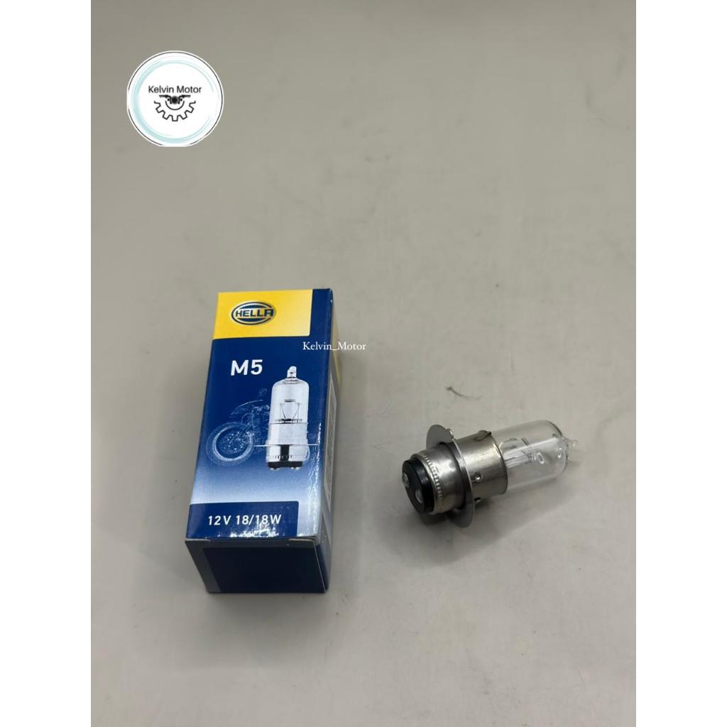 Jual Lampu Motor Bohlam Halogen M5 12V 18 / 18W Original HELLA ...