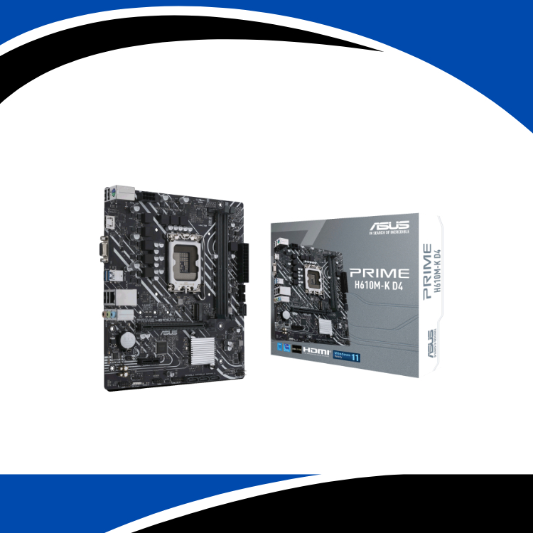 Jual ASUS PRIME H610M-K D4 | Motherboard Intel H610 LGA 1700 DDR4 Micro ...
