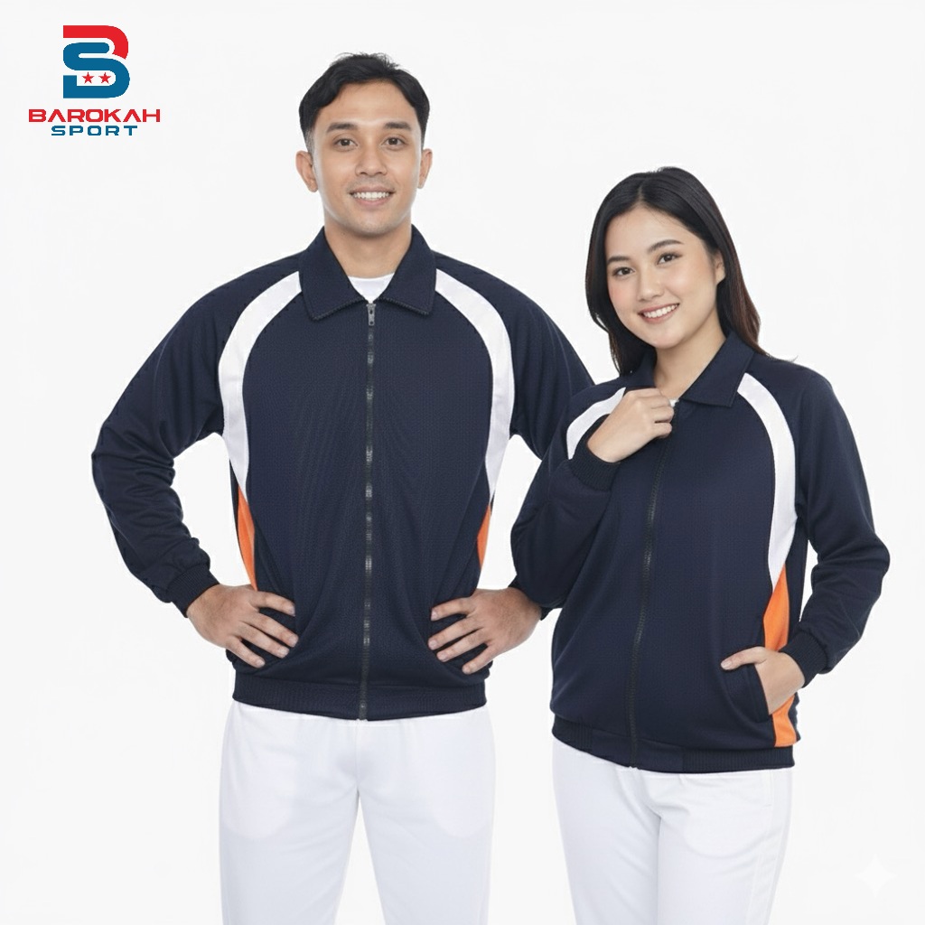 Jual HM Barokah - Jaket Olahraga Pria Wanita Jaket Training Laki Laki ...