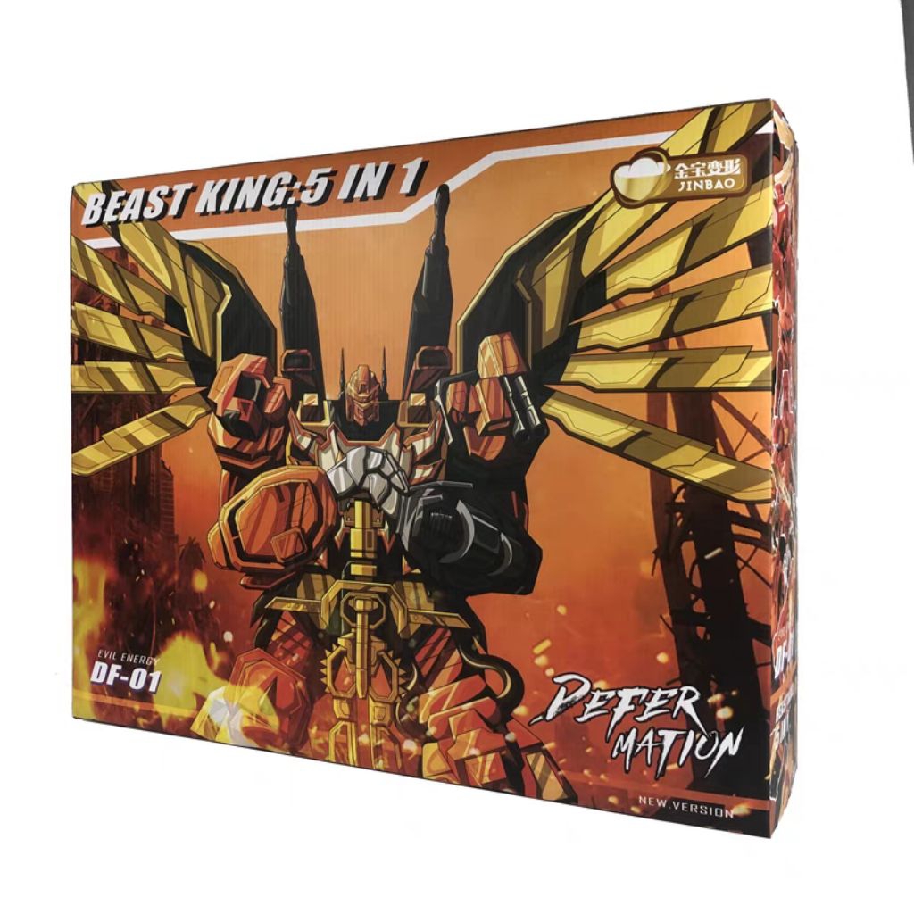 Jual DF-01 Beast King aka Predaking Feral Rex Into The Sky MMC Combiner ...
